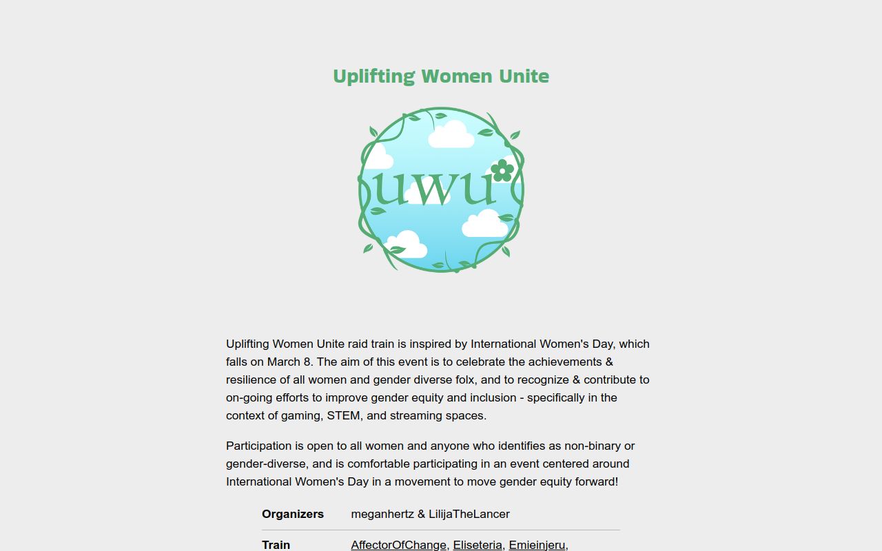 Uplifting Women Unite